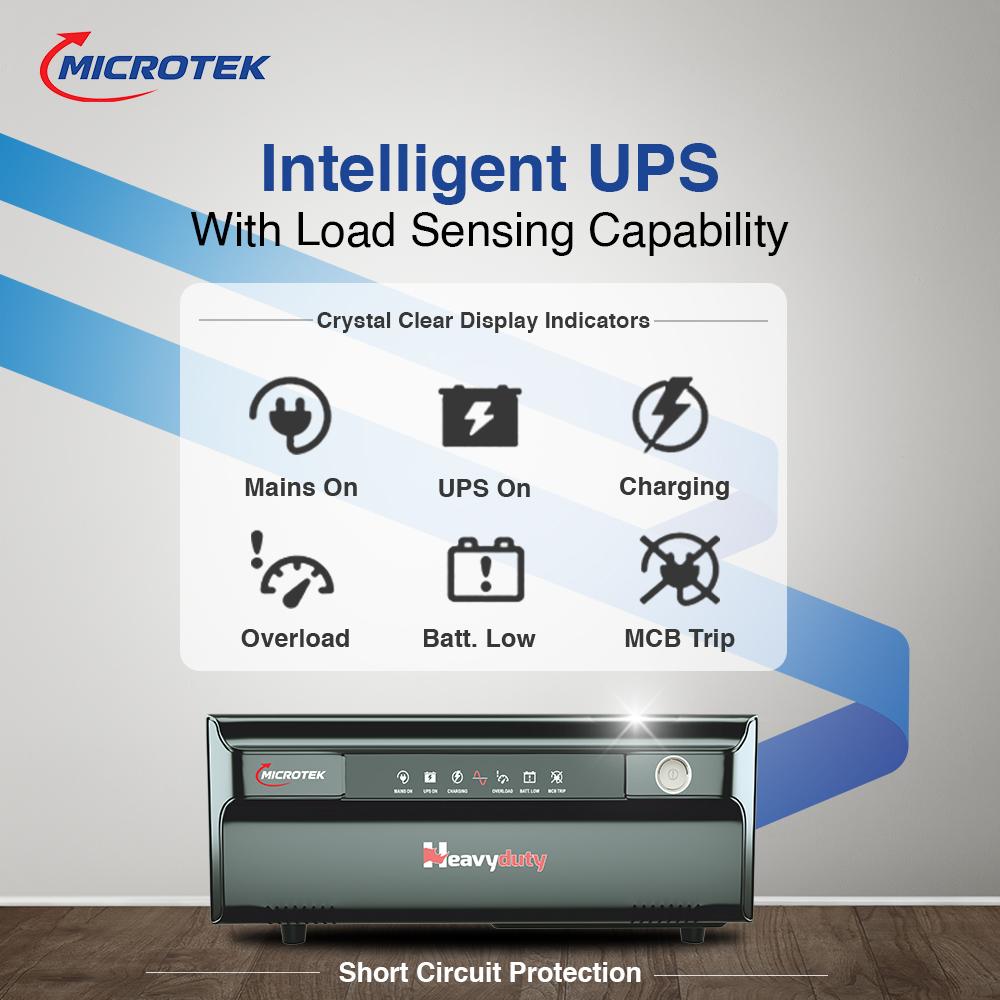 Buy Heavy Duty UPS 1550 V-Turbo 12V SW | Microtek