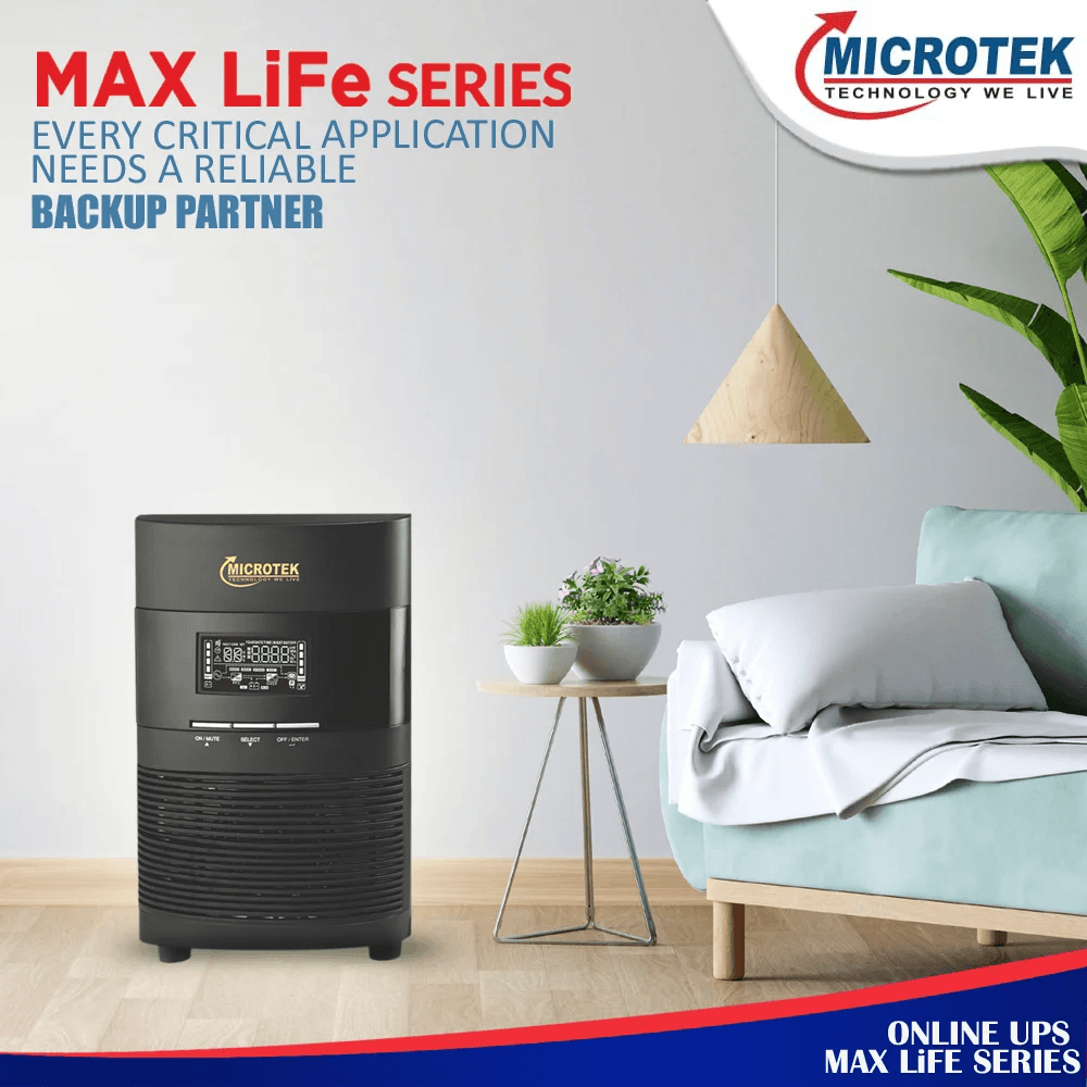 Buy Online UPS Max Life 2kVA | Microtek