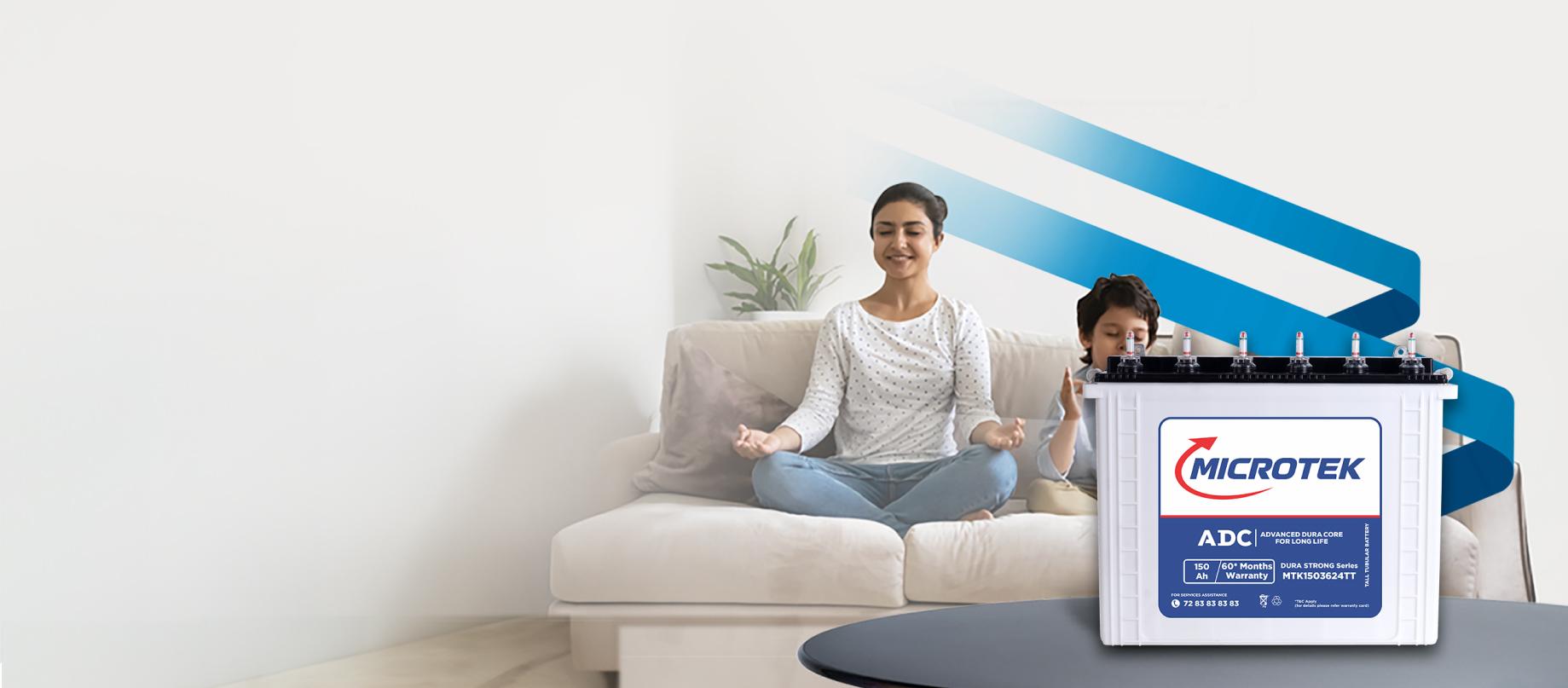 Buy Best Inverter and Battery for Home | Microtek India
