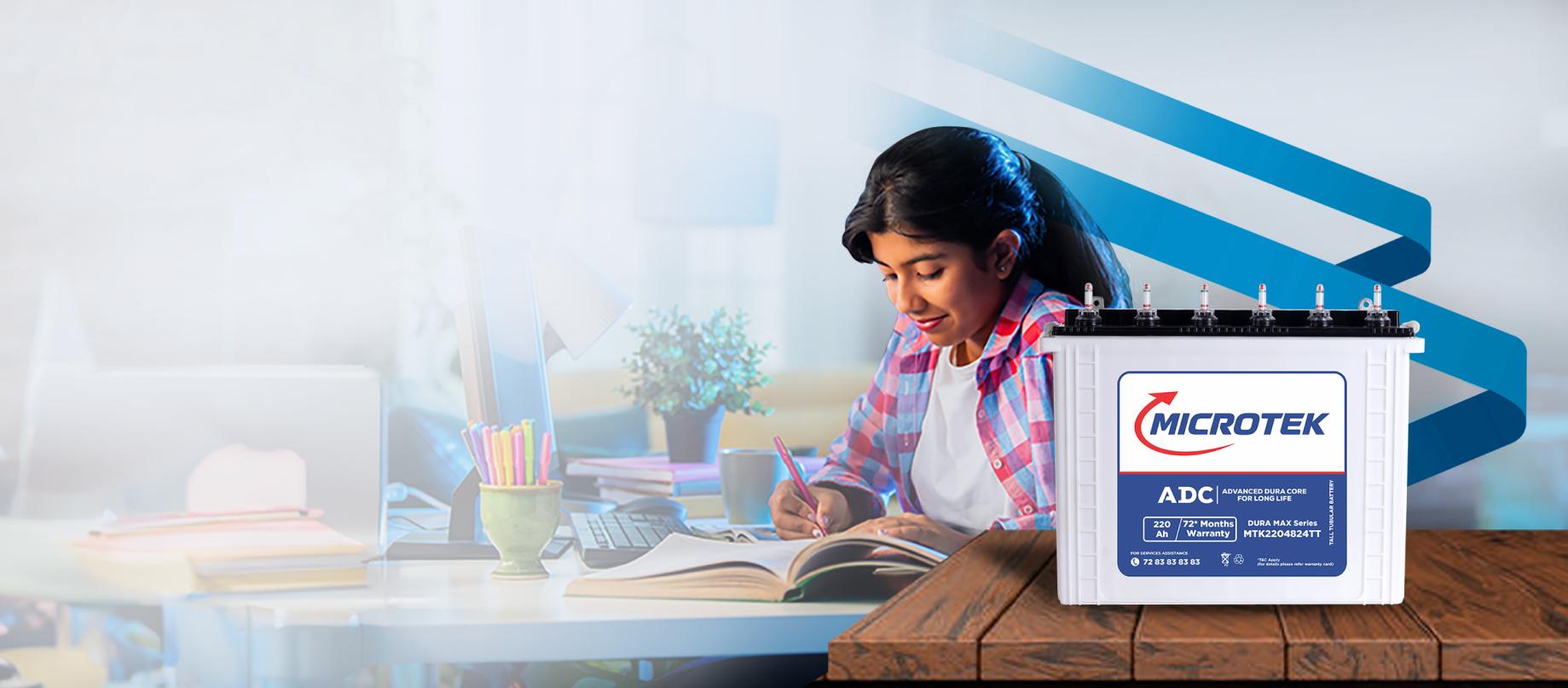 Buy Best Inverter and Battery for Home | Microtek India