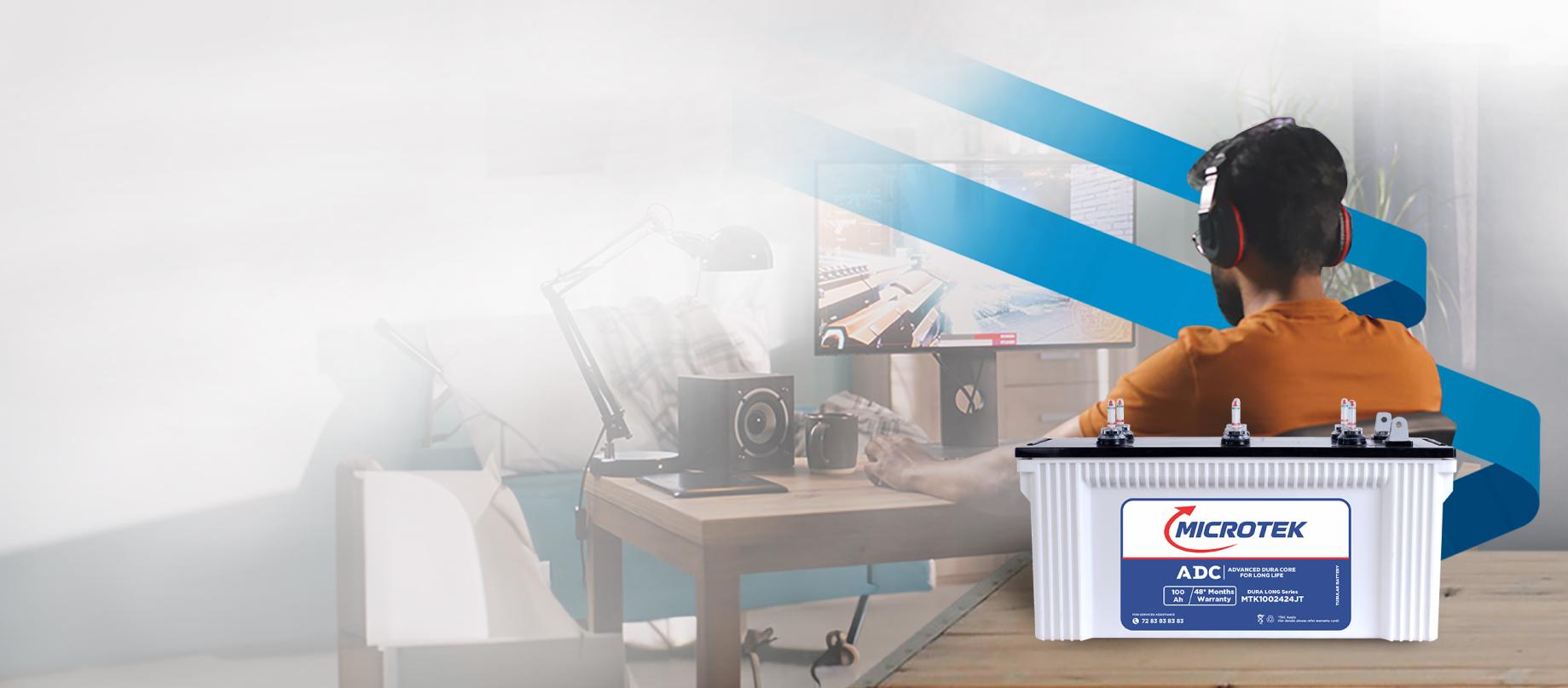 Buy Best Inverter and Battery for Home | Microtek India