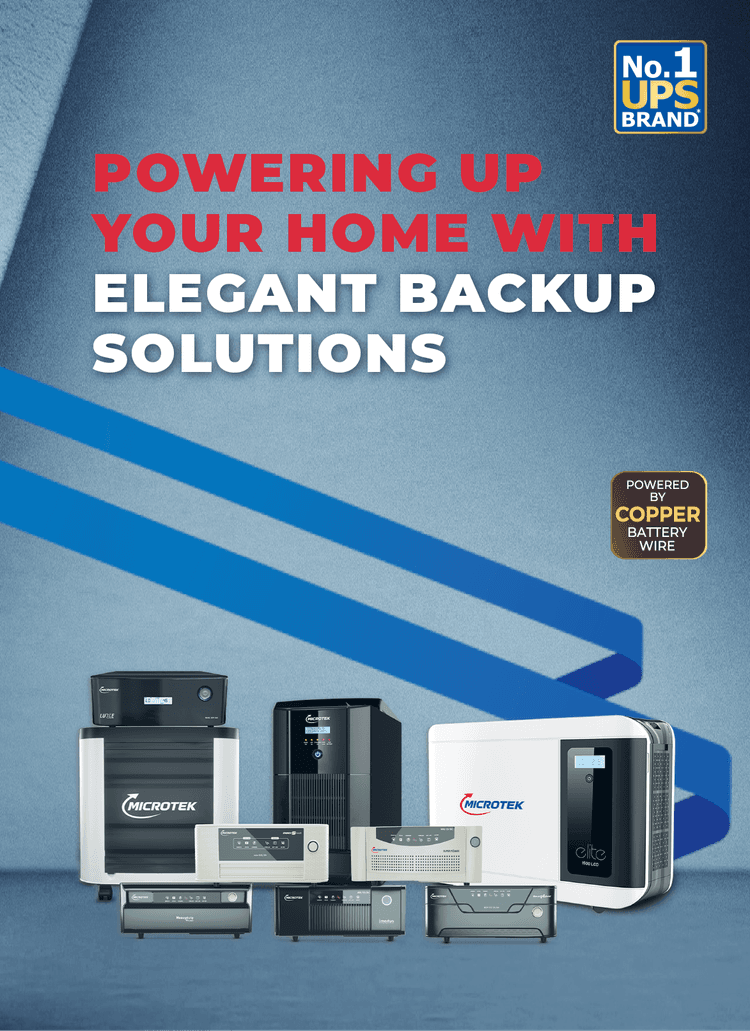 Buy No.1 Inverter For Home | Microtek India