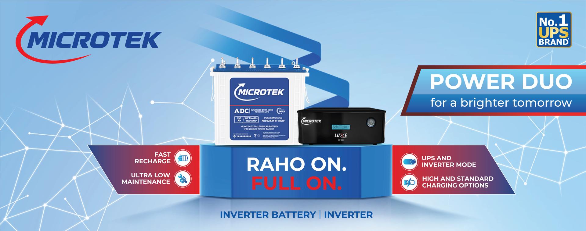 Critical Power Backup Combos | Microtek