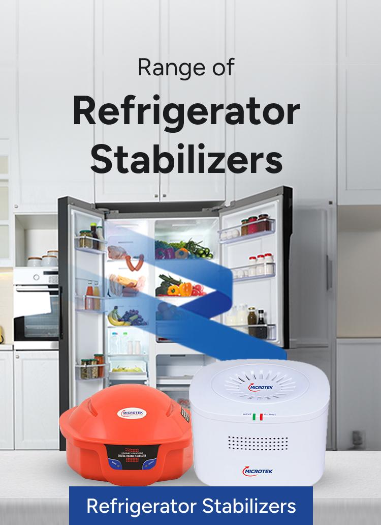 No.1 Stabilizers for Refrigerators & Deep Freezers | Microtek